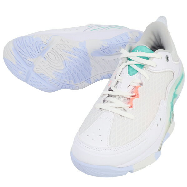 UNPRE ARS LOW 3激しいサイドステップと素早い切り返しを持ち味にするプレーヤーのためのスタビリティモデルTPU素材のサイドウォールとアッパー内部のサイドパネルが横方向の激しい動きをサポート。さらにアウターソールのX字型の屈曲溝が...