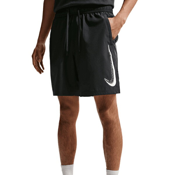 ナイキ DF FORM 7IN ショート GFXメンズ ショートパンツ【メーカー】ナイキ NIKE【カラー】010：ブラック/ホワイト【素材】ポリエステル 100%