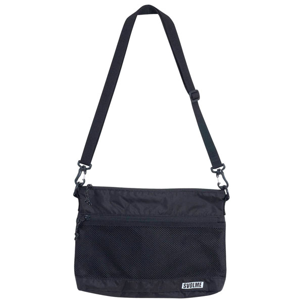 1点のご注文の場合、ポスト投函「ネコポス：送料無料」で出荷します 対象外の場合は「宅急便：送料無料」に変更します軽量 ショルダーバッグメーカー：スボルメ SVOLMEカラー：【010】BLACK素材：ナイロン100%サイズ：22×29×4c...