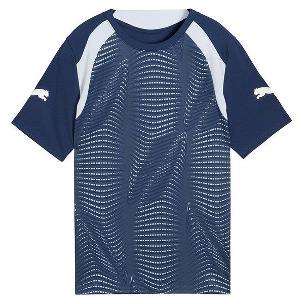 ◆ポスト投函「ネコポス」にて送料無料で発送致します。◆複数点ご購入にてネコポス規格外の場合は、宅急便送料無料で発送致します。ジュニア 子供用 プラシャツ 半袖 練習着メーカー：プーマ PUMAカラー：【02/02】ミントジェリー素材：ポリエ...