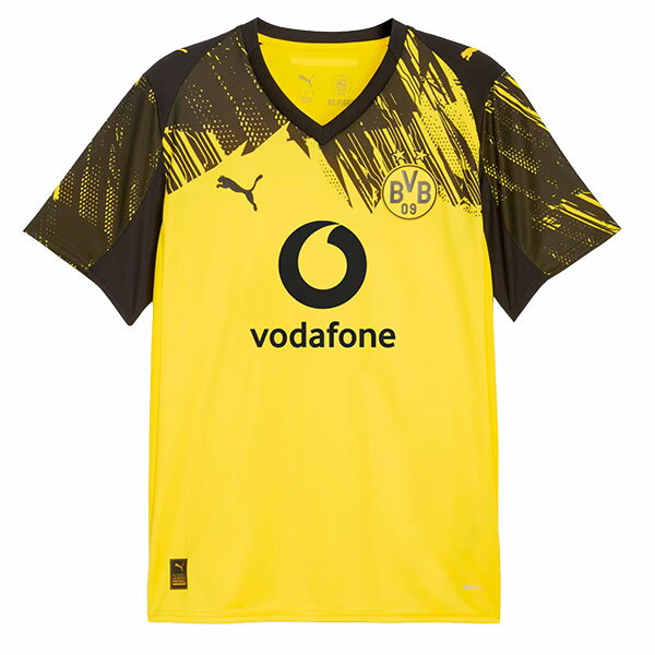 インポートサイズです。日本規格よりワンサイズ大きめの作りになっています。 ボルシアドルトムント 1st レプリカユニフォーム メーカー：プーマ PUMA カラー：【01】ファスターイエロー 素材：リサイクルポリエステル100% 新たなシーズ...