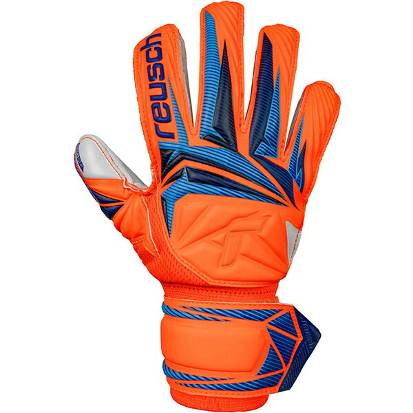 キーパーグローブ GKグローブ ゴールキーパーグローブメーカー：ロイシュ reuschカラー：ショッキングオレンジ/ブルー素材：パーム／ロイシュグリップアドバンスカット／エクスパンスカットリスト／エラスティックカフ26年W杯モデルはグランド...