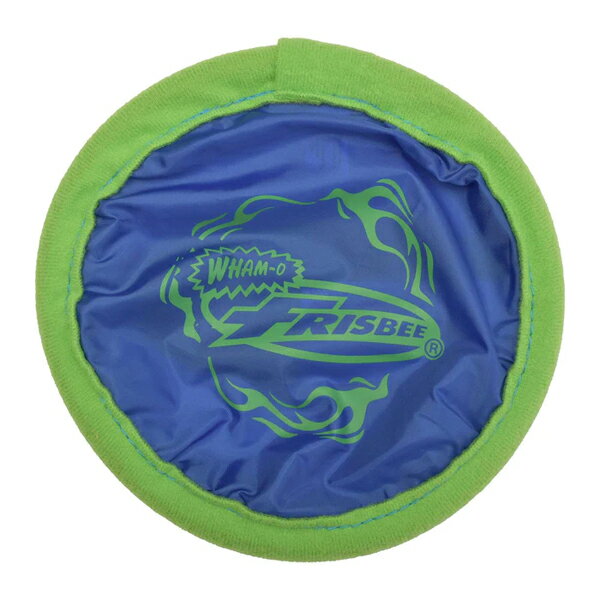 ポケットフリスビーソフトで折り畳み可能なフリスビー。おうちの庭などはもちろん、レジャーやアウトドアなど、子供から大人まで楽しめるアイテム。【メーカー】WHAM-O ワーム・オー【カラー】ブルーグリーン【サイズ】直径16cm