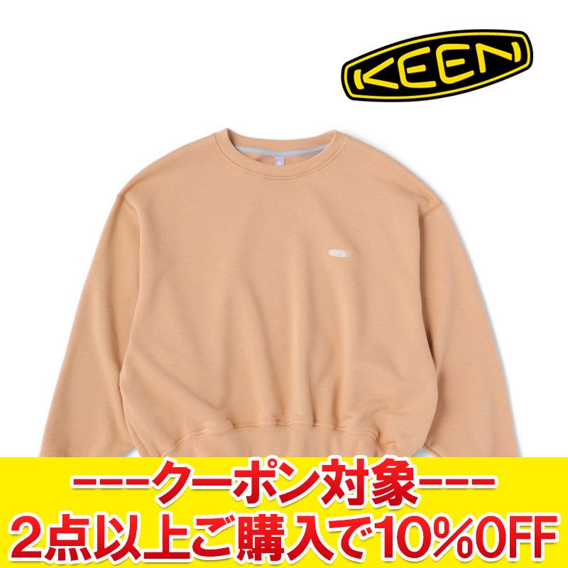 ビックシルエットのクルーネック スウェット 廃棄されるはずだった食用牡蠣の殻とリサイクルポリエステルから生まれたサスティナブル素材を使用したハイパフォーマンスロングスリーブTシャツ ウィメンズ用にデザインされたコーディネートしやすい着丈とビ...