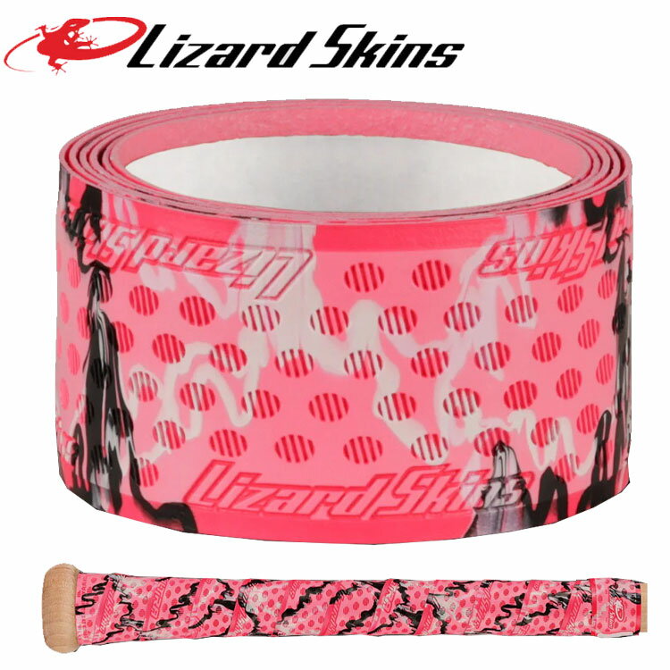 リザードスキン グリップテープ 粘着力が良く、消耗に強い。豊富なカラーバリエーション 厚さ：0.5mm、1.1mm、1.8mm カラー：PINK CAMO 【メーカー取り寄せ商品】メーカー在庫次第では、欠品・完売の場合があります。お客様ご都...