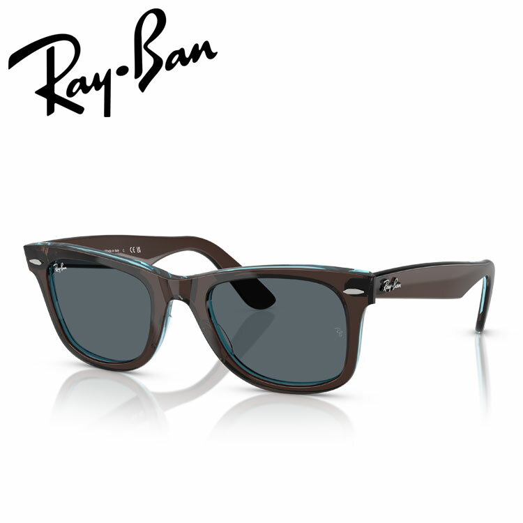 RayBan Original Wayfarer ClassicRB2140F 1446R5 52 22レイバンのウェイファーラーは、何十年にもわたって人気を博してきた、時代を超越したアイコニックなスタイルです。スクエアシェイプと、透明なブ...