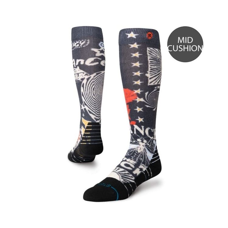 DESCRIPTION ●スノーパフォーマンスブレンド ●スノーボード、スキー用ソックス ●スタイル: OTC（ふくらはぎより高い長め丈） 通気性の良いメッシュを使いドライで快適な履き心地を実現しました。 ・シームレスなつま先で、ブーツとの...