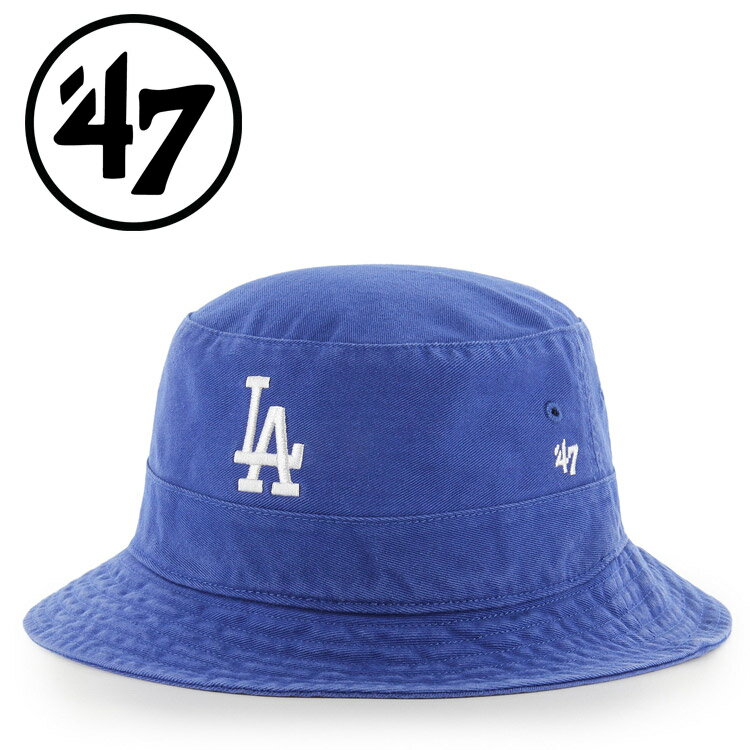 快適な被り心地のバケットハット。老若男女問わず幅広い層に支持されるシルエットです。 シルエット バケットハット カラー ロイヤル 素材 コットン サイズ Free(58cm～59cm) リーグ MLB チーム ロサンゼルス・ドジャース スタ...