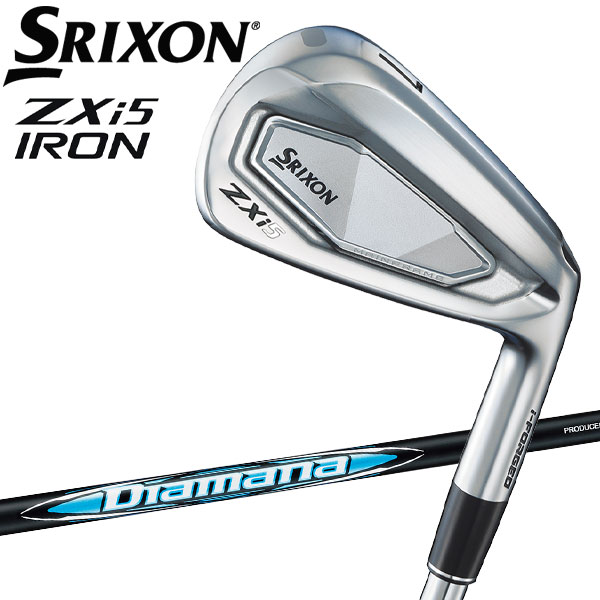 SRIXON ZXI5 IRON 単品(＃4・AW・SW) Diamana Zxi カーボンシャフト 自在に操る球筋と飛距離。 卓越した安定性とコントロール性能。 飛距離、操作性、寛容性のすべてを兼ね備えたZXi5 アイアン。 ※新製品は、...