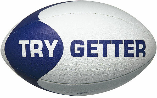 【メーカー取り寄せ商品】ご注文後にメーカーに発注致します。ご購入できましても欠品・完売の場合がございます。ラグビーボール ●素材 ゴム ●サイズ 5号 ●カラー 白×ネイビーブルー ●仕様 縫い ●日本ラグビーフットボール協会認定球 ●社会...