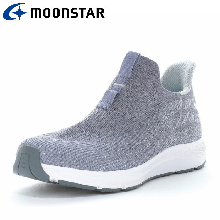 ※この商品はスリッポンタイプです。(SNGY L25リニューアル商品)【SNGYcushion（シナジークッション）EZGoシリーズ】ムーンスターのレディーススニーカーです。軽さと柔らかさが魅力のクッション性に優れたモデルで、ニットアッパー...