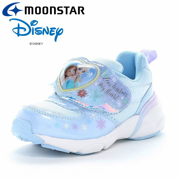 ディズニーアナと雪の女王のLEDシューズです。甲バンド中央のハートには仲の良いアナとエルサをイメージしたデザインです。バンドに搭載したLEDが振動で光るので夜間での安全性を高めます。甲バンドは取り外し可能で、靴のみを洗う事ができます。発光回...