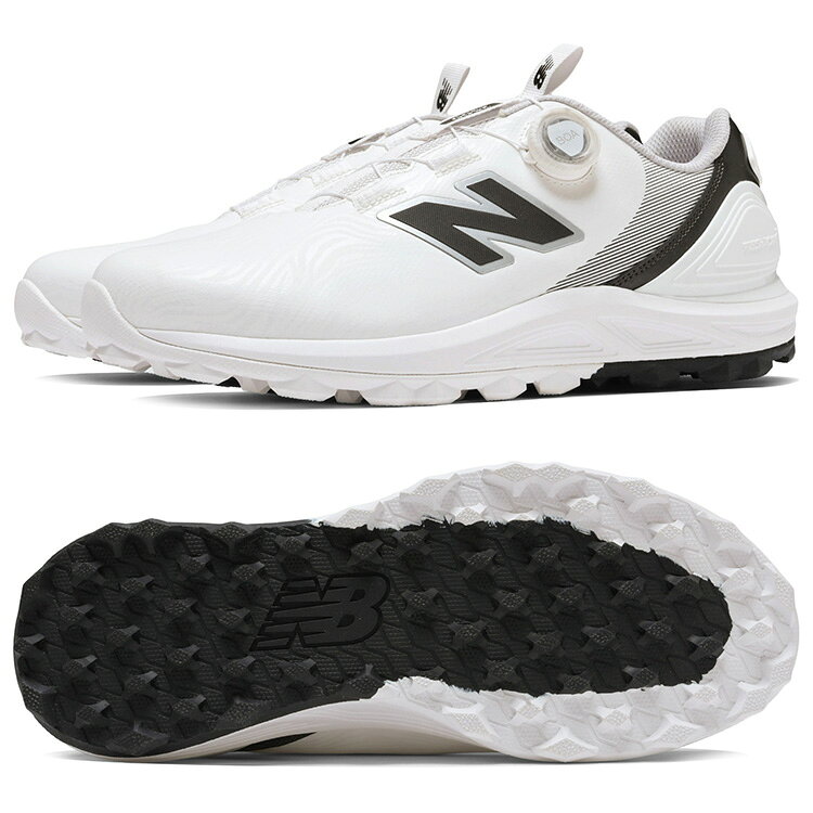 NewBalance Golf Fresh Foam X 2500 v5 SL Boaトッププロが認めるパフォーマンスモデル「2500」のスパイクレスBOAモデルがv5にアップデート。FRESH FOAM Xが快適なクッション性を提供し、C...