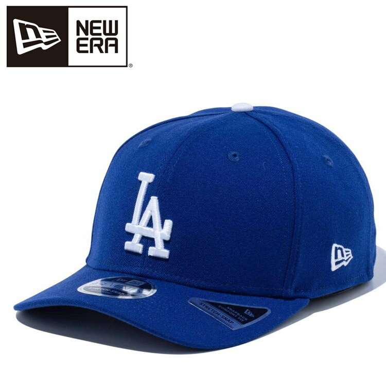 フロントにロサンゼルス・ドジャースのロゴをレイアウトしました。■9SEVENTY ストレッチスナップソフトなスウェットバンドとサイズ調節が可能なスナップバックで、快適なフィット感を実現したストレッチキャップモデル。生地とスウェットバンドに伸...