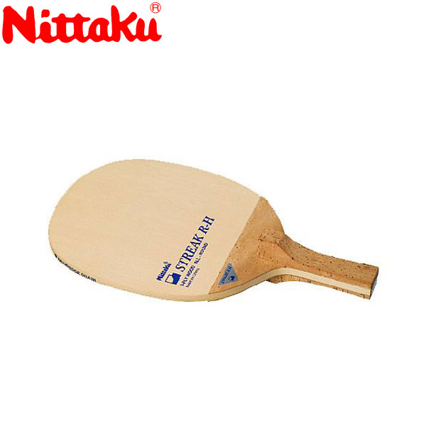 柔らかめの木材の厚さを調整することで、攻守のバランスを意識しながらドライブ攻撃時に威力が出るように設計された反転タイプ、ラケットサイドはウッドエッジガードにより保護されている。合板 5 枚、板厚 6.0MM オールラウンド用ラケット面の大き...