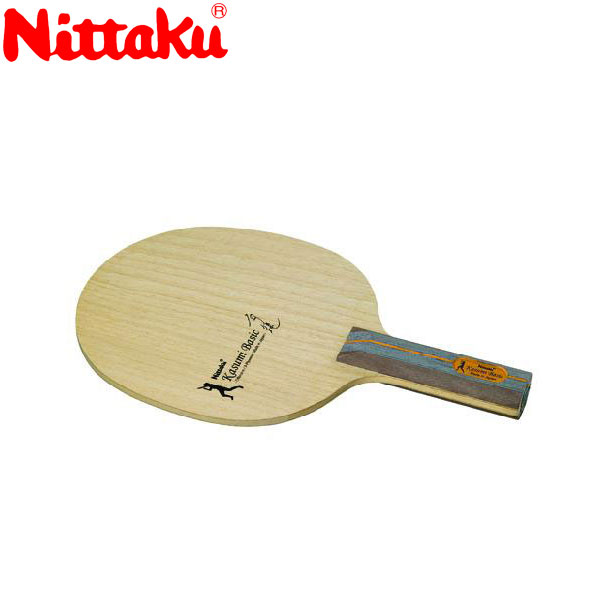 佳純選手ベーシックラケット。石川佳純選手との共同開発モデル。木材 5 枚合板をベースにする事でコントロール性の高いラケットとなりました。本格的に卓球を始めたい選手やバランスの取れた攻守を重視する選手にお勧めのラケットです。攻撃用ブレード： ...