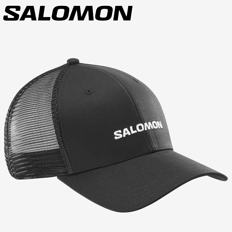 LOGO TRUCKER CAPユニセックス カーブドキャップ 概要 バイザーがカーブした Salomon の Logo Trucker Cap は、Salomon ロゴをあしらった汎用性の高いデザインで、ワードローブとのコーディネートも抜...