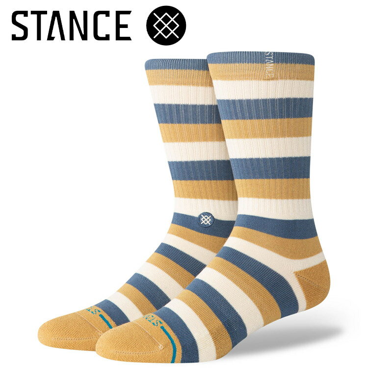 ●スタイル:クルー●素材:ナイロンブレンド/インフィニット磨耗の激しいつま先とかかと部分には、スタンス独自の優れた耐久性を持つ新素材『インフィニット』を採用。通常のモデルより5倍の耐久性を実現しました。深いヒールポケットと伸縮性のあるアーチ...