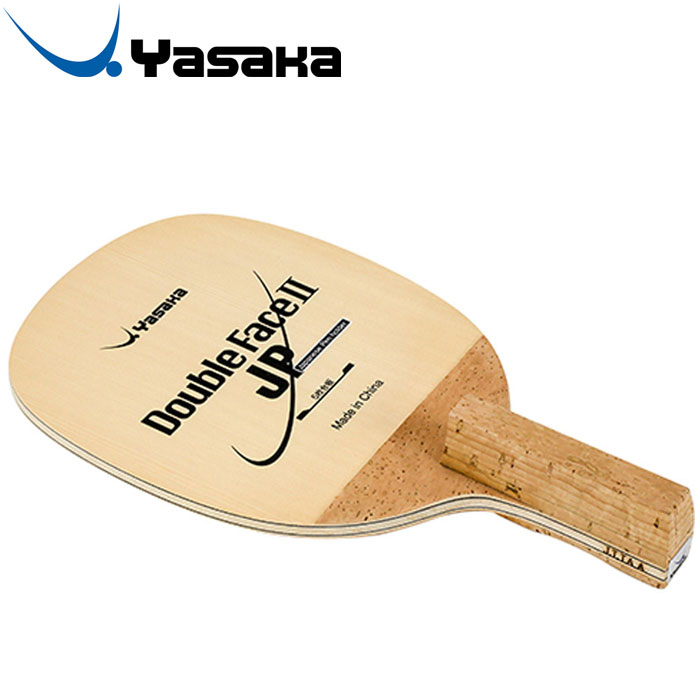 両面対応日本式ペンホルダー。日本式グリップのまま裏面にもラバーが貼れる両面対応のペンホルダーラケットです。素材：5枚合板打球感：ソフトタイプ：角丸型、日本式板の厚さ：6.0mmラケットの平均重量：70±5gスピード：8コントロール：9中国製...