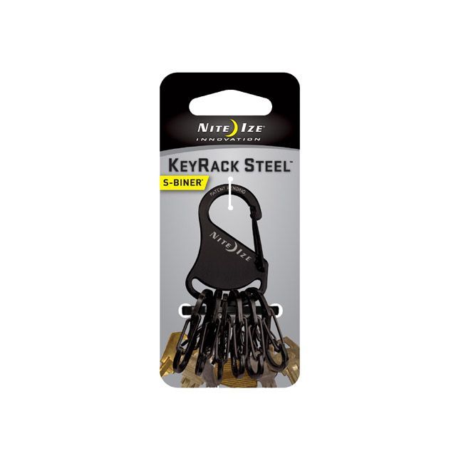●メーカー名：ナイトアイズ / NiteIze●商品名：キーラック ステンレススチールEX KRS-03●カラー：ブラック・カラー：シルバーはこちら●メーカー品番：JAN_0094664026551●JANコード：0094664026551...