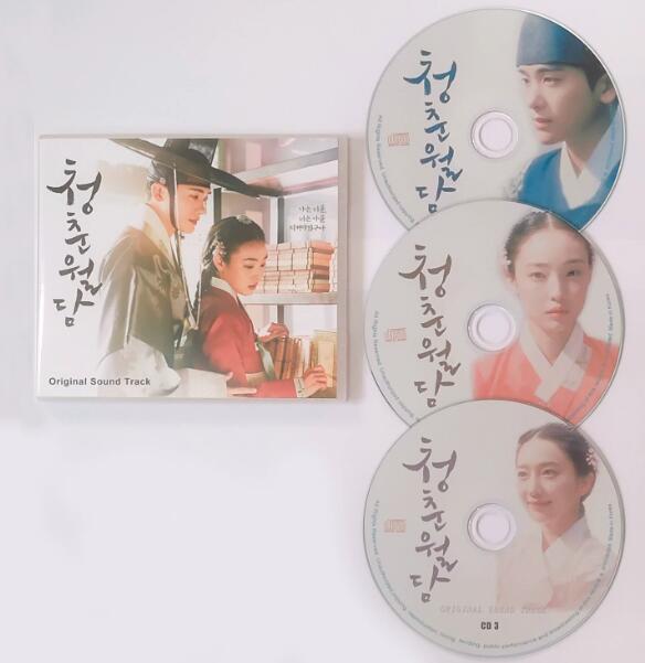 韓国ドラマ『青春月譚』 オリジナルサウンドトラック 3 枚組 CD 主題歌・挿入歌・劇伴 BGM 完全収録 OST