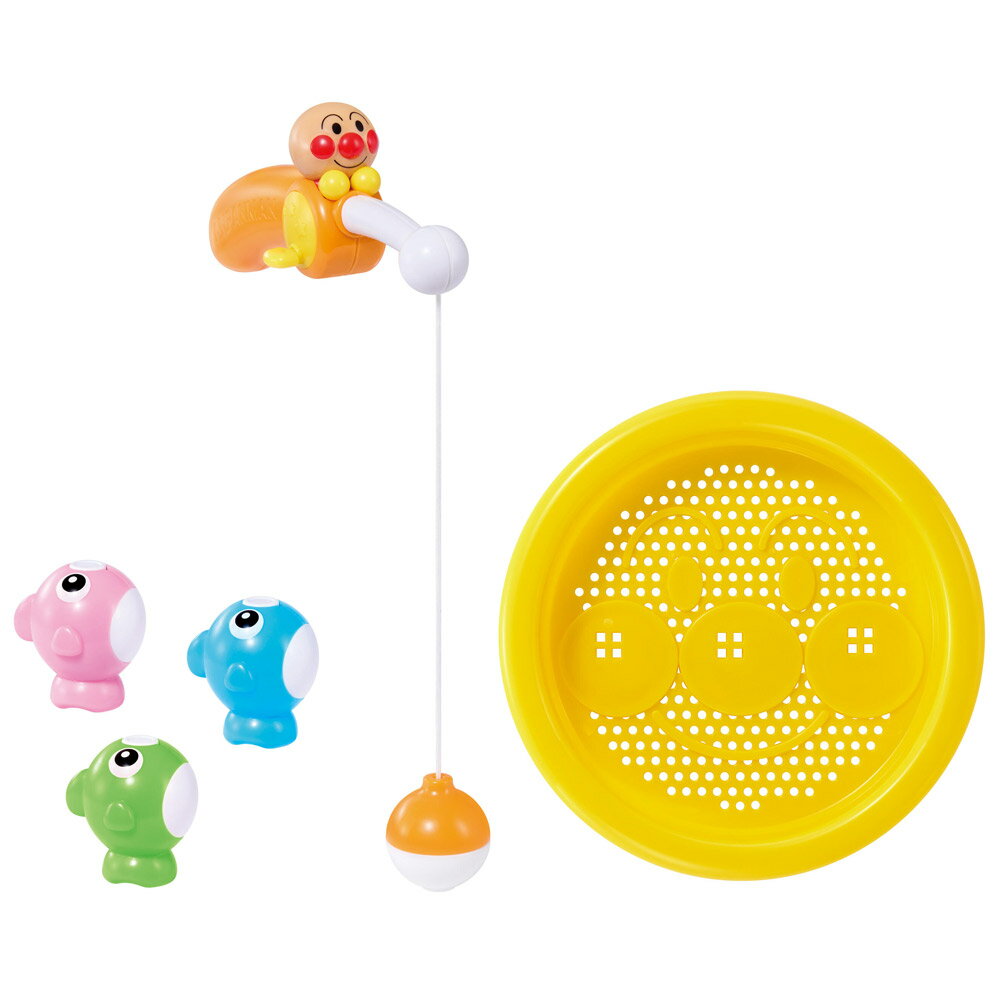 対象年齢：3才以上 商品番号：4971404322899 サイズ：W155×H155×D30mm（トレイのサイズ） ● アンパンマンと一緒にお風呂で楽しくさかなつり！ ● おさかなフロートは磁石でピタッ！とくっつくので、小さなお子様も簡単に...