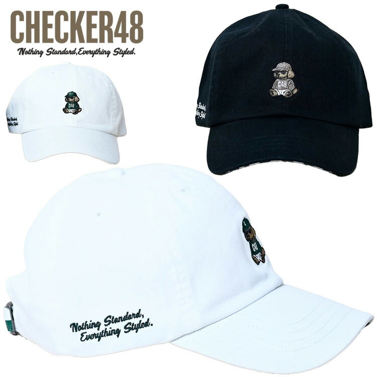 絶妙な深さのかぶりやすさ100％コットンツイルのChecker48ブランドのシグネチャーキャップ。フロントにPoodieの刺繍。さりげない存在感。ツバ裏にはチェッカーパターン。見えないところに遊び心を意識したデザインです。サイズ/FREE(...