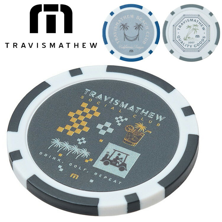 今シーズンを象徴するグラフィックをあしらったカジノマーカー。TravisMathewらしい気分が上がるデザインが魅力。素材：プラスチック原産国：中国W4cm×D4cm×H0.3cmメーカー希望小売価格はメーカーサイトに基づいて掲載しています