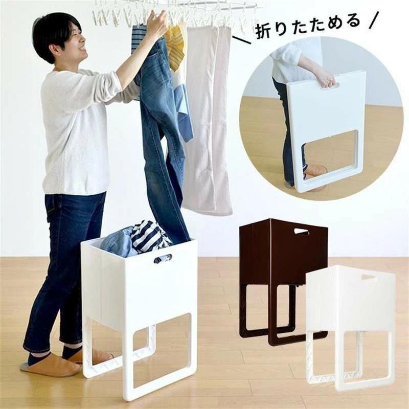 ●脚付きバスケットで腰の負担を軽減、ラクラクお洗濯。 ●チョイ置きしたくなるバッグや新聞・雑誌などの収納に。 ●ランドリー、リビング収納にも最適。 ●使用後は、たたんでコンパクトに収納。●脚付きバスケットで腰の負担を軽減、ラクラクお洗濯。 ...