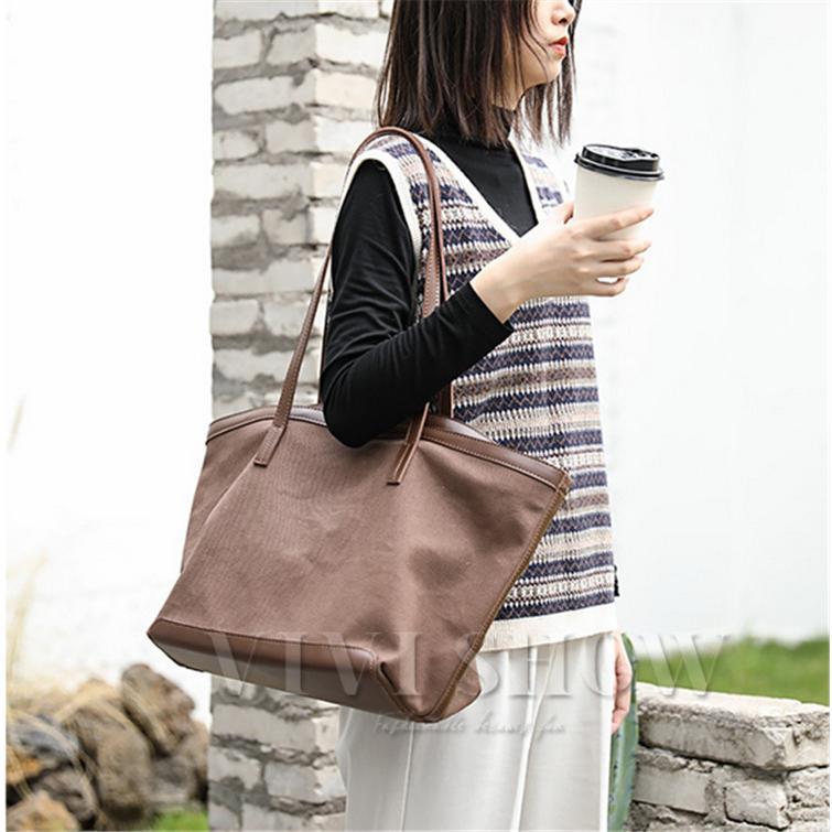 ブランド名：VIVISHOW標登録番号：第5910540号■素材：ズック■カラー：ホワイト コーヒー ブラック■サイズ：詳細は写真参考ですポイント利用ブランド名：VIVISHOW標登録番号：第5910540号■素材：ズック■カラー：ホワイト...