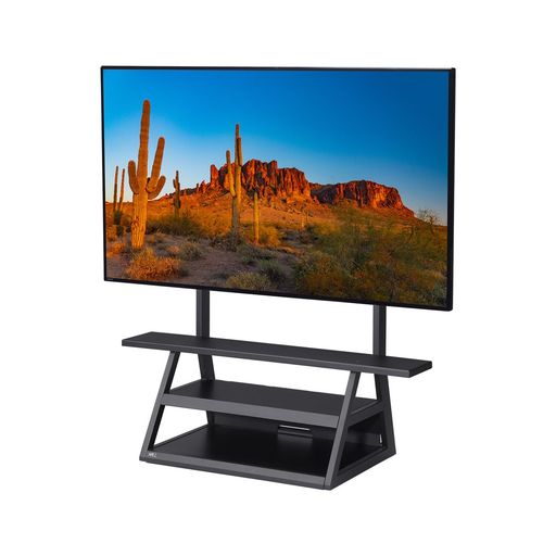 【対応テレビサイズ】32~65インチ(25kg相当)まで ※テレビの取り付け可否につきましては、メーカーのホームページ「WALLテレビ対応表」をご覧ください。 【サイズ】幅95x奥行44x高さ101~121cm・高さ調節ピッチ5cm(5段階...