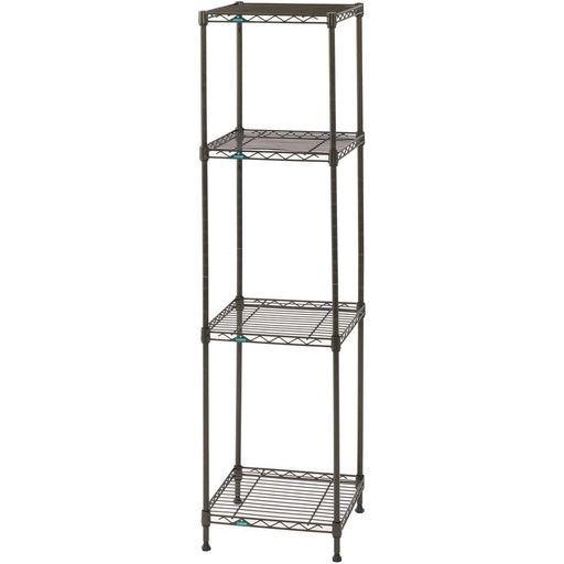 本体サイズ:幅30x奥行30x高さ120cm 本体重量:3.5kg 素材・材質:スチール(紛体塗装)/スリーブ(取付部品)ABS樹脂 生産国:中国 均等耐荷重:約30kg(棚板1枚あたり) 本体サイズ:幅30x奥行30x高さ120cm 本体...