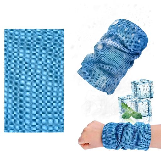 【ひんやり素材、で瞬間クールダウン】冷感ファイバー素材を採用し、水に濡らして絞って振るだけで、すぐにひんやり感を実感。暑い季節のスポーツに最適です。 【吸汗性が良い】運動時や運動時に顔の汗を拭き取り、肌から水分を吸収して素早く乾かします。 ...