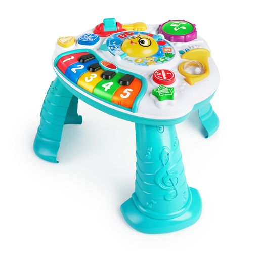 Baby Einstein (ベビーアインシュタイン)は子どもの好奇心を引き出す商品を生み出すアメリカのブランド。赤ちゃんが最初に認識する黒x白と、カラフルな色使い、かわいい動物のキャラクターが楽しい知育玩具です。 立って遊んだり、足をはず...