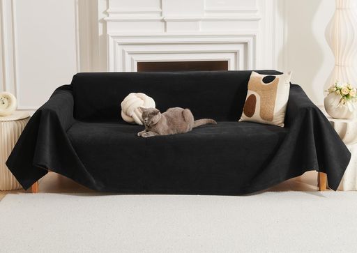 【製品仕様】サイズ:180*300cm/3人掛け。シンプルなデザイン、無地、柔らかな肌触り、快适、蛍光染料は使用しておりません、優れた通気性。着脱簡単、多機能、四季通用、北欧風。簡単な設計で、人に静かで快適な感じを与えて、ほどんとの内装風格...
