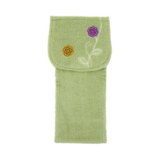 本体サイズ:約34x17x2cm 本体重量:約60g 素材・材質:(本体)綿100%、(成形部品)ポリプロピレン 原産国:日本 装着可:成型部品がペーパーホルダーの隙間(※厚さ4mm以上、幅113mm以上)に差し込める場合