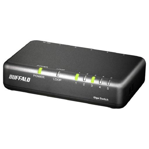 伝送距離:最大100m 伝送速度(規格値): 1000Mbps (1000BASE-T)、100Mbps (100BASE-TX)、10Mbps (10BASE-T) 主な付属品:取扱説明書、ACアダプター、ゴム足※保証書は取扱説明書に記載...