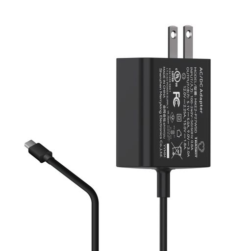 INPUT/入力:100 – 240V AC, 50/60HZ 0.8A;Output/出力:5.1V/5A, 9V/3A, 12V/2.25A, 15V/1.8A(PD);ケーブル: 1.5 m ,17AWG; 大電力転送:TRASKIT...