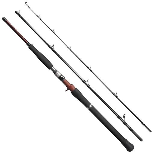 全長:259cm(8.5ft) マテリアル:4軸カーボン ガイド:Kガイドチタン+ステン 自重:312g 継数:3ピース
