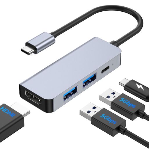 【ご購入前に必ずご確認ください】本製品のHDMI出力機能をご利用いただくには、接続デバイスのUSB-Cポートが**「DISPLAYPORT ALTERNATE MODE(DP ALTモード)」または「THUNDERBOLT 3/4」**に対...
