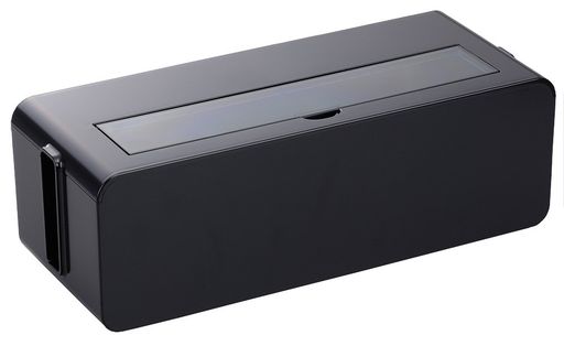 底面に通気口とすべり止め付き 37cmまでのタップに対応 商品モデル番号: 4832BK サイズ: 39x15.6x12.9cm