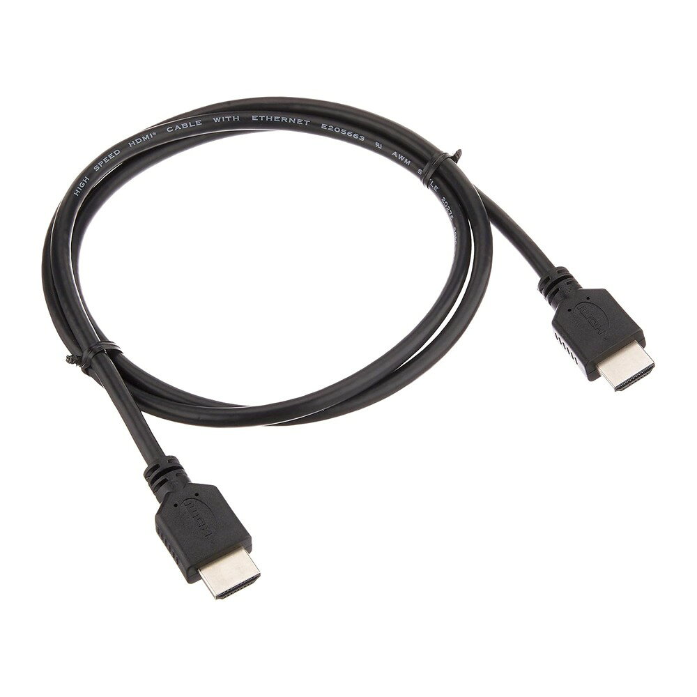 HDMI(R)認証取得済のスタンダードなHDMIケーブル エレコム ELECOM HDMIケーブル/イーサネット対応/エコパッケージ/1.0m 最大4K/30Hzの解像度に対応しています。イーサネット対応ハイスピードHDMIケーブル認証の取...