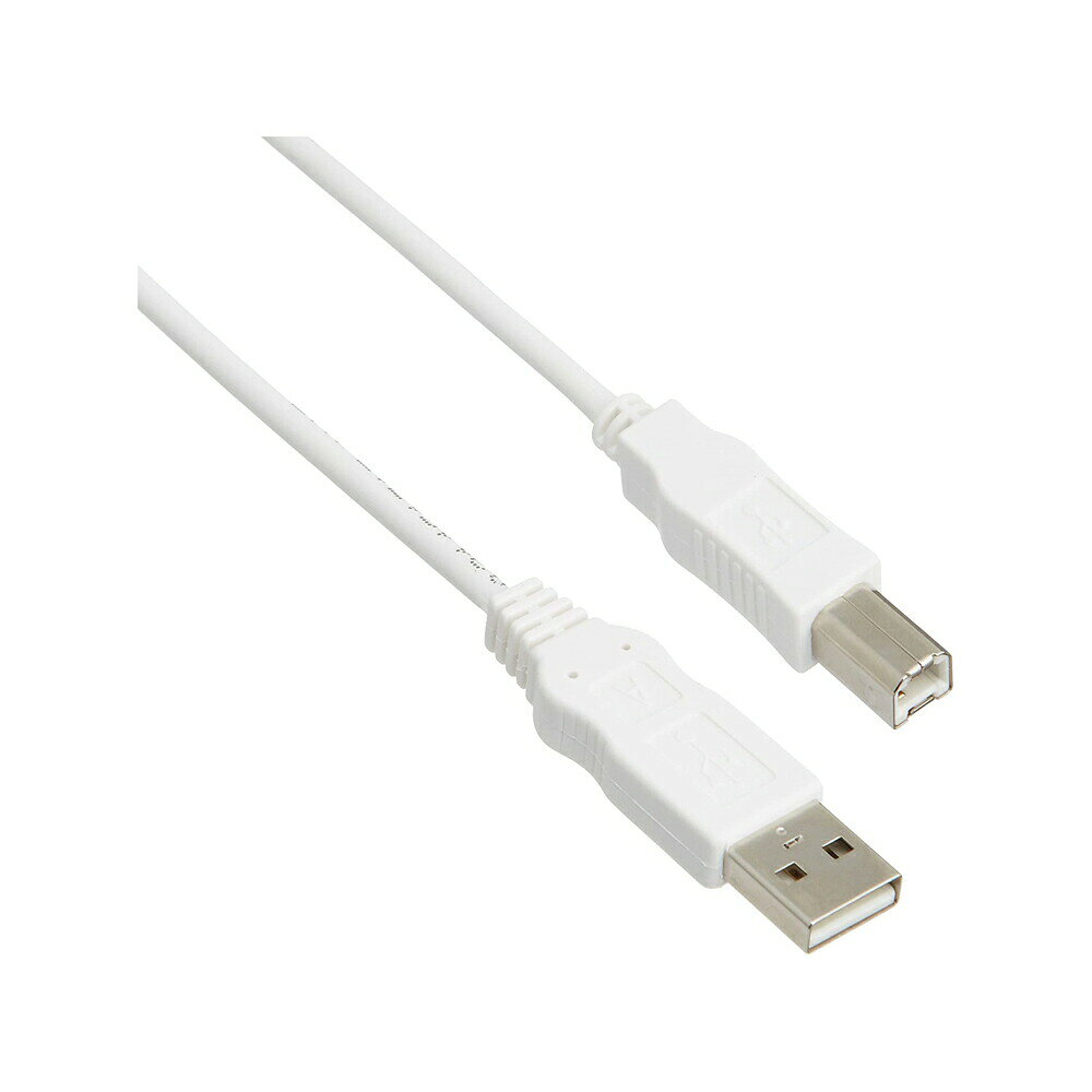USB2.0ハイスピードモードに対応！エレコム EU RoHS準拠 USB2.0ケーブル ABタイプ/3.0mEU　RoHS指令準拠（10物質）の環境にやさしいUSBケーブル。各社USBハブ、USBプリンタ、USBスキャナ、USBモデムなど...
