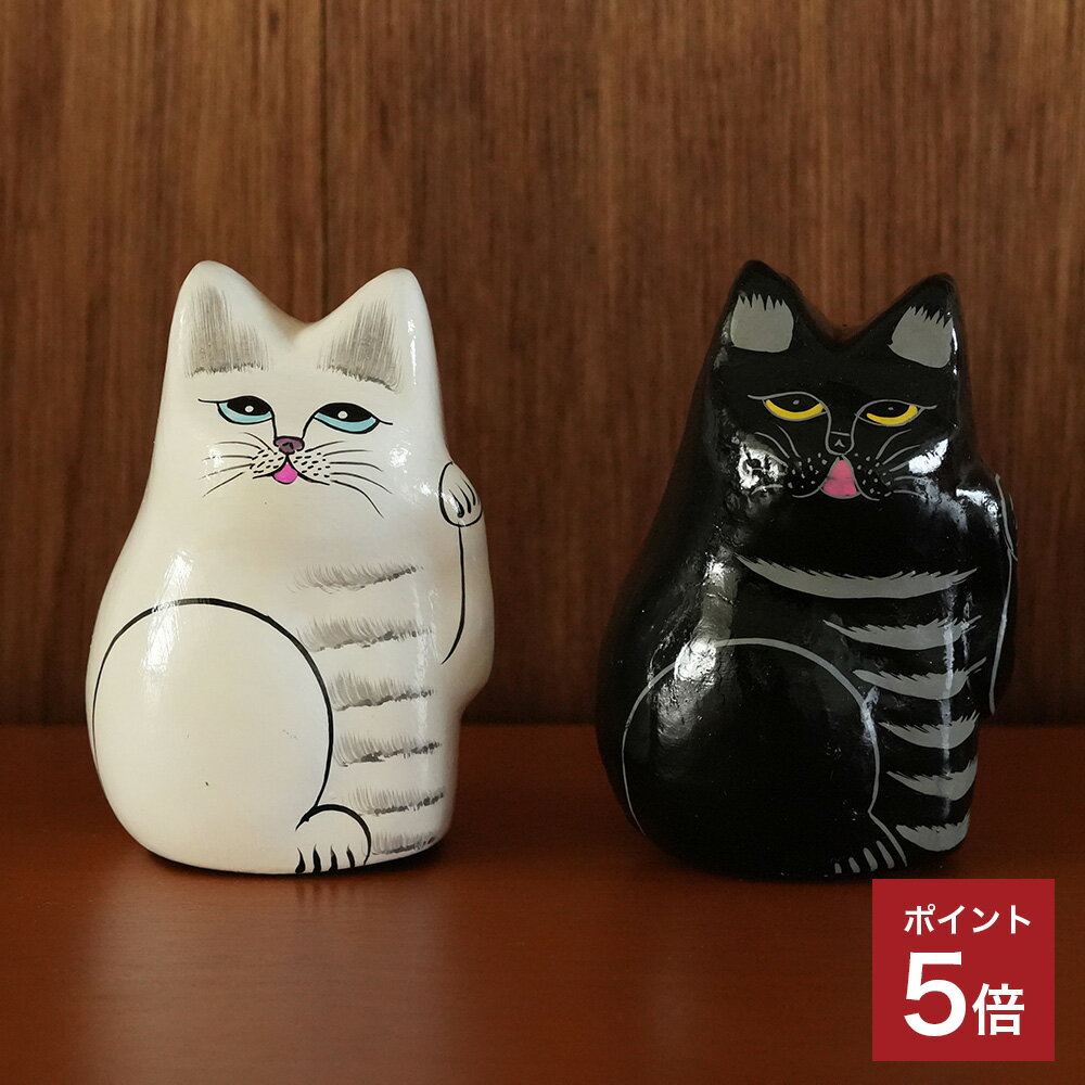 品名 【送料無料】インドの招き猫 - PAPER MACHE CAT DOLL - （2color） サイズ w76×h122×d52mm 素材 紙【送料無料】インドの招き猫 - PAPER MACHE CAT DOLL - （2color...