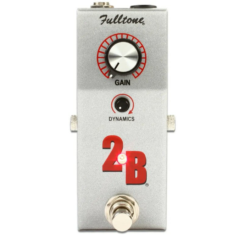 Fulltone 2Bは、Full-Drive 3ペダルの「Boost」チャンネルを継承したコンパクトで高品質なクリアブースト・ペダルです。サイズはわずか4.5″×2.1″×2.3″ (11.43 x 5.334 x 5.842 cm)で、...