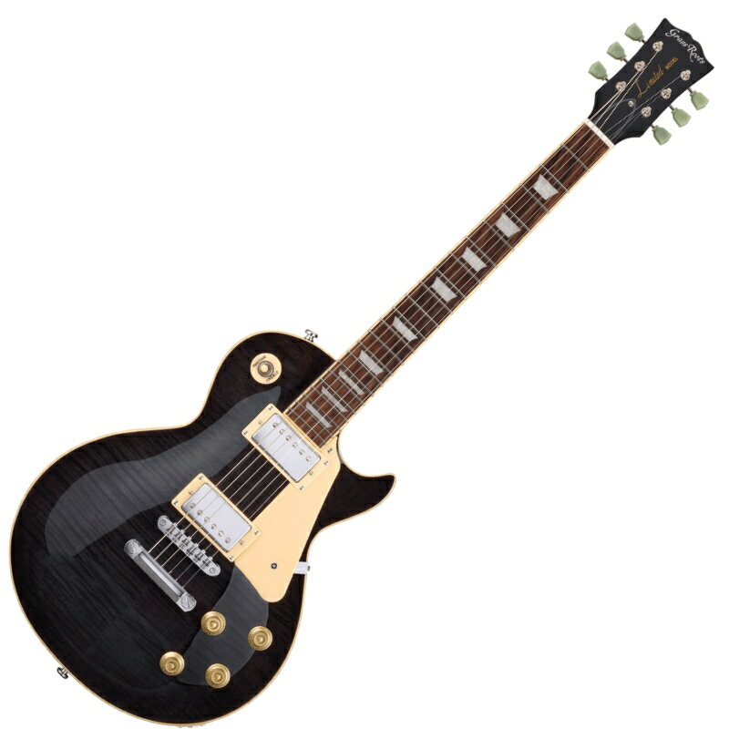 ESP直系ブランド「GrassRoots」が手掛ける、王道レスポールスタイルのエレキギター「G-LP-STD」フレイムメイプルトップを採用した高級感あふれるルックスと、セットネック構造による豊かなサステインを兼ね備えたコストパフォーマンスモ...