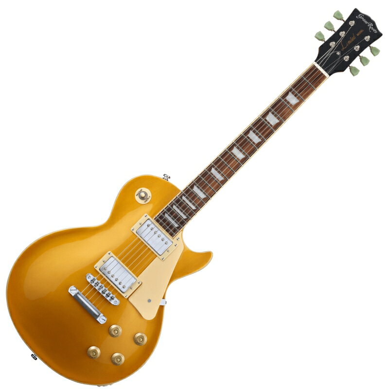 ESP直系ブランド「GrassRoots」が手掛ける、王道レスポールスタイルのエレキギター「G-LP-STD」フレイムメイプルトップを採用した高級感あふれるルックスと、セットネック構造による豊かなサステインを兼ね備えたコストパフォーマンスモ...