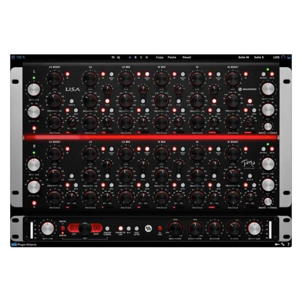 オールアナログのダイナミック・6バンドEQを正確に再現 TOMO Audiolabs LISA ダイナミックEQを適用する新しい方法 TOMO AudiolabsのLISAは、6つのバンドそれぞれに専用のオプトコンプレッサーセルを搭載した、...