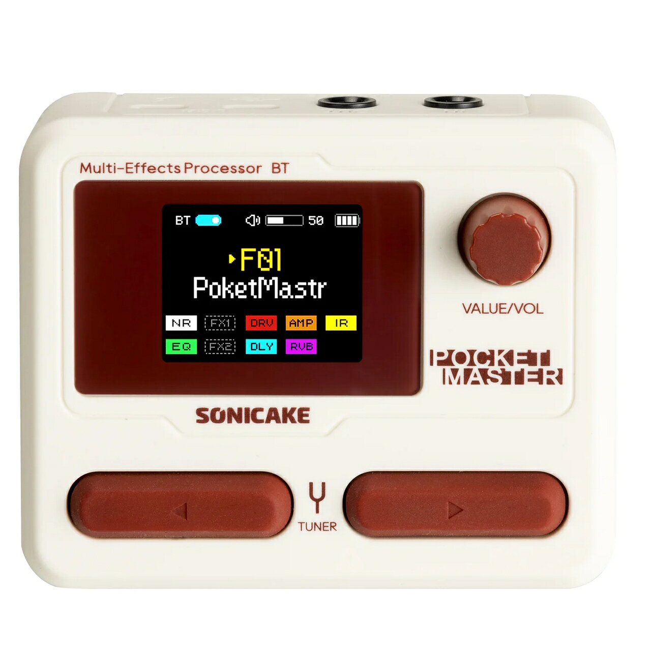 強力な回路設計と高品質なデジタルエフェクト Sonicake Pocket Master QME-10WH ホワイト &nbsp; ※一部Windows 11ユーザー様におけるファームウェア更新不具合について※ 以下は、輸入代理店からの告知...