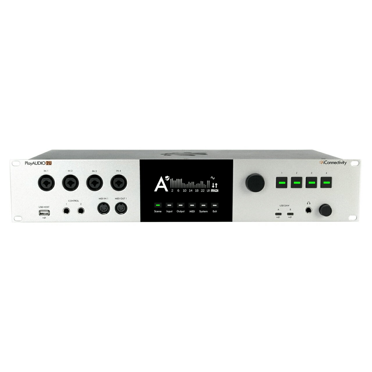 PlayAUDIO 2U オーディオインターフェイス ライブPA ライブパフォーマンスに特化した万能オーディオ/MIDIインターフェース 商品概要 ライブパフォーマンスに最適化された万能オーディオ・インターフェースPlayAUDIO2Uで、...